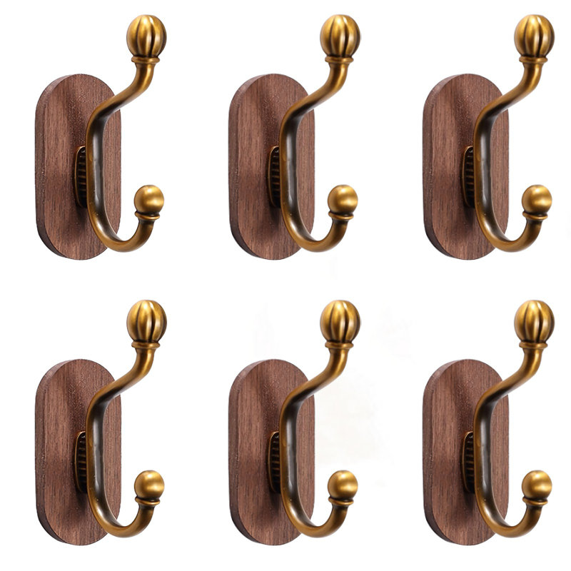Lark Manor™ Solid Wood Hooks And Hangers Without Perforations | Wayfair